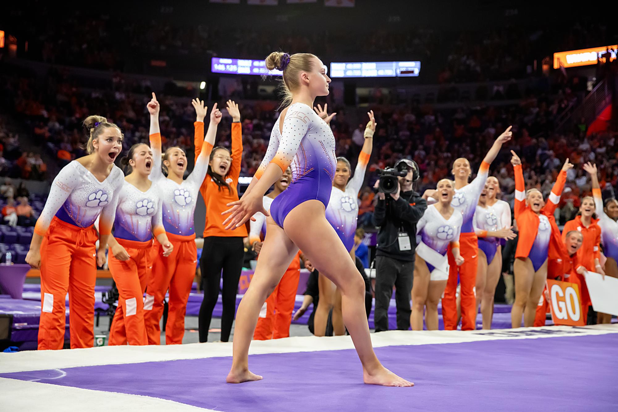 Clemson gymnastics releases full schedule - The Tiger